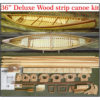 36" Red Cedar Deluxe wood strip Canoe Kit - canoemodelkits